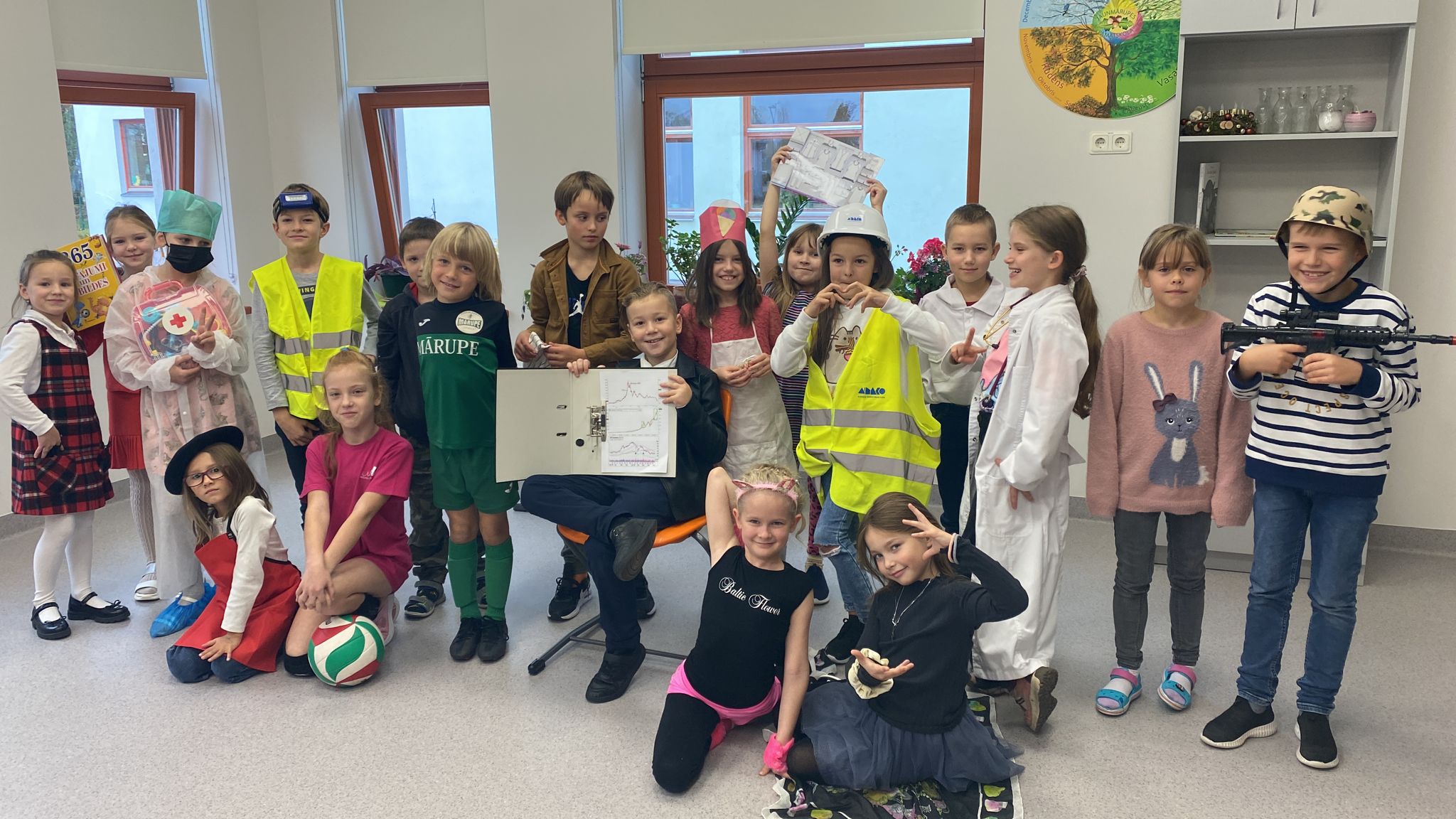 Šodien skolā Profesiju diena! – Jaunmārupes pamatskola